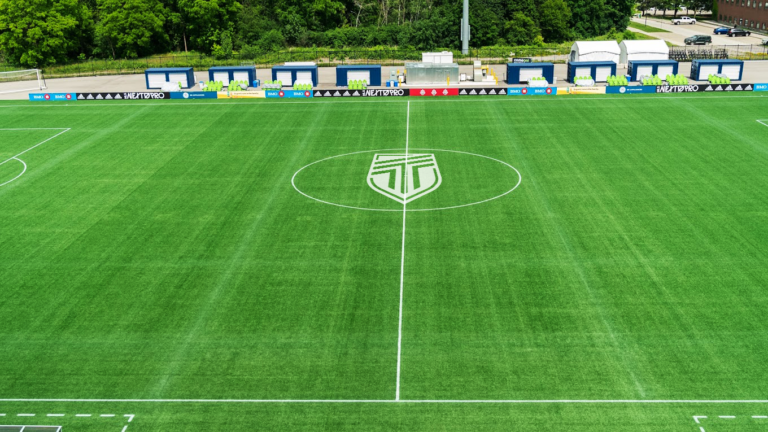 AFC Toronto Logo and Stadium: York Lions Stadium - RB Sports